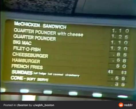 Ordering Mcdonalds In 1990 Vs Today General Discussion Ar15 Com