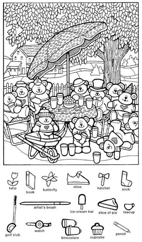 Hidden Pictures For Adults 10 Free Pdf Printables Artofit