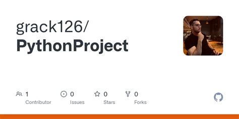 GitHub Grack126 PythonProject