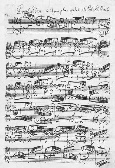 Bach Partition Voyage Carte Plan