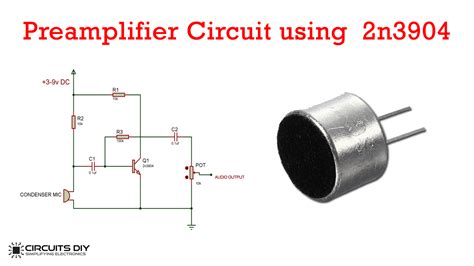 Microphone Amplifier Circuit Using Arduino Circuit Diagram