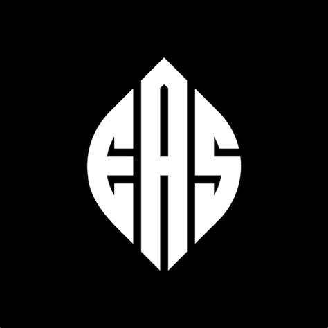 Premium Vector Eas Circle Letter Logo Design With Circle And Ellipse
