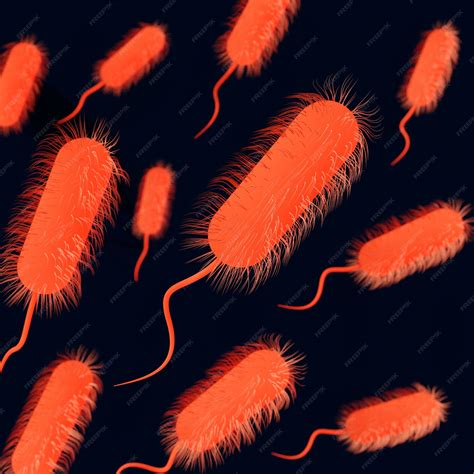 Free Photo 3d Representation Of Microscopic Pathogens