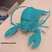 Blue Lobster Meme S Find And Share On Giphy