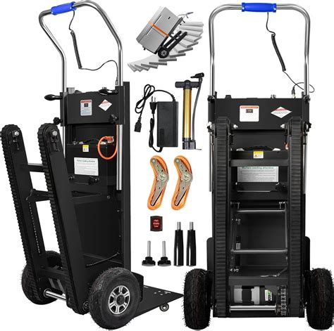Electric Stair Climbing Dolly 1250w Powered Stair Climber Hand Truck