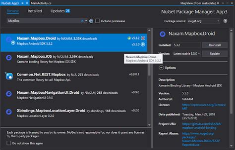 Xamarin Usando Mapbox En Xamarinandroid Epicalsoft — Superheroic