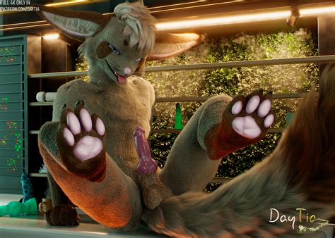 Rule 34 3d Anthro Brown Hair C4d Cinema 4d Artwork Daytia Digital