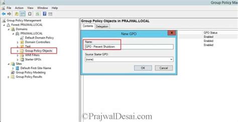 Disable Or Prevent Shutdown Option Using Group Policy