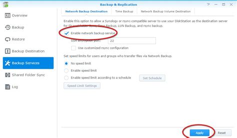 Howto Enable Ssh And Rsync On Synology Ds Flomain Networking