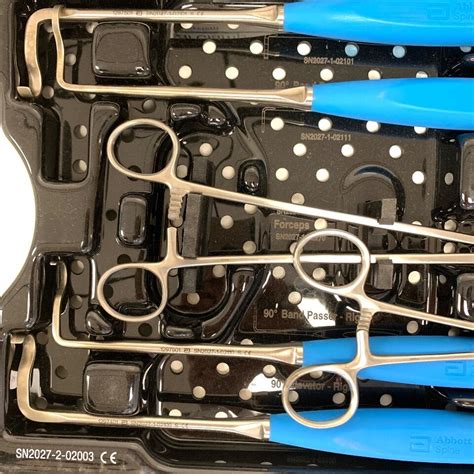 Used Zimmer Abbott Spine Universal Clamp Instrumentation System Spinal