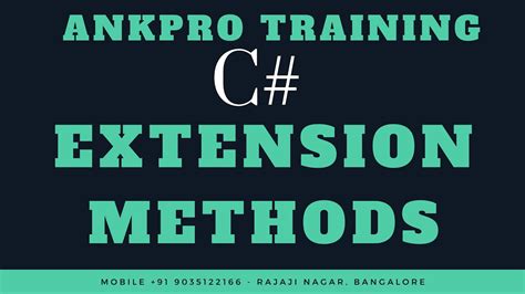 C Beginner To Advanced Lesson 49 Extension Methods How To Create