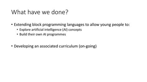 Supporting Young Peoples Ai Programming Ppt Download