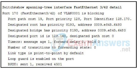Refer To The Exhibit Given That Interface Fa3 42 Is An Active Trunk Port What Two Conclusions