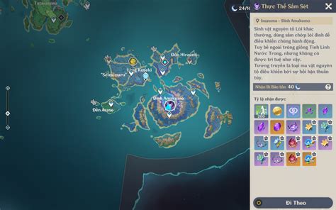 Ngọc Sấm Sét Genshin Impact Nguyên Liệu Bồi Dưỡng Nhân Vật