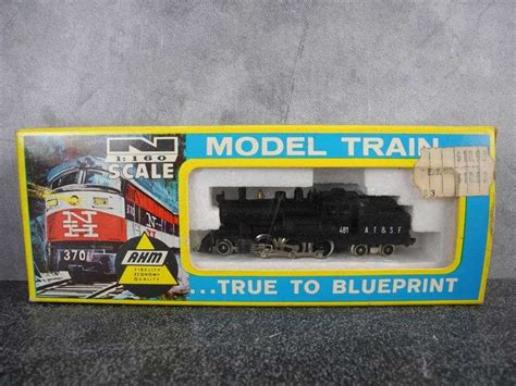 Ahm N Scale Steam Locomotive 4262 Sante Fe Gc5 Auctions