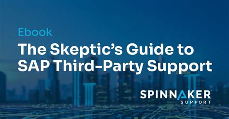 Spinnaker Support On Linkedin Softwaresupport Sap Thirdpartysupport Erp