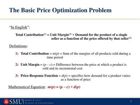 Ppt Nonlinear Programming In Price Optimization Powerpoint Presentation Id