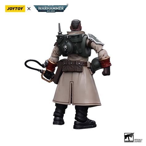 Astra Militarum Cadian Command Squad Commander With Power Sword