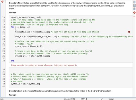 solved hello matlab is saying that there is an error in