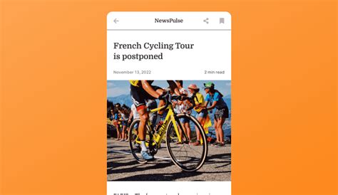 News App Template News App UI Design Uizard