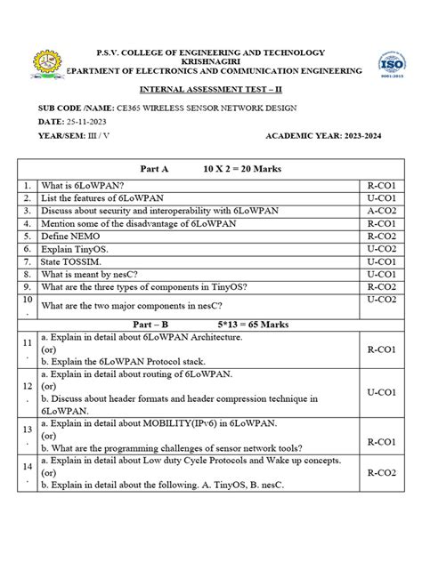 Wsnd Iat Ii Pdf Internet Protocols Computer Networking
