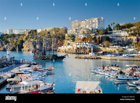Kaleici Is The Historic Centre Of The City Of Antalya Turkey Nw Over