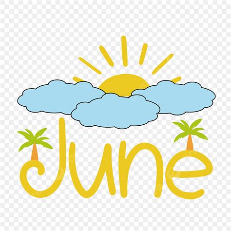 Stick Figure Vector Art Png Stick Figure Sun And Clouds Illustration June Clipart Svg June