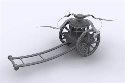 3d Model Leonardo Da Vinci Machine