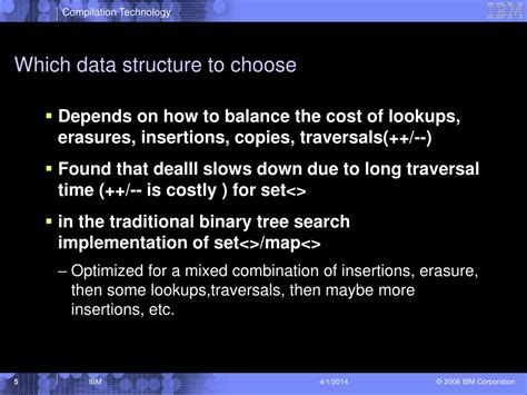 Ppt Speeding Up Stl Setmap Usage In C Applications Sipew 2008 Powerpoint Presentation Id
