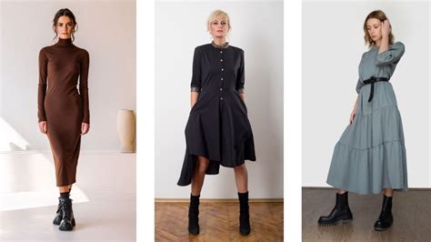 What Shoes To Wear With Midi Dress Winter