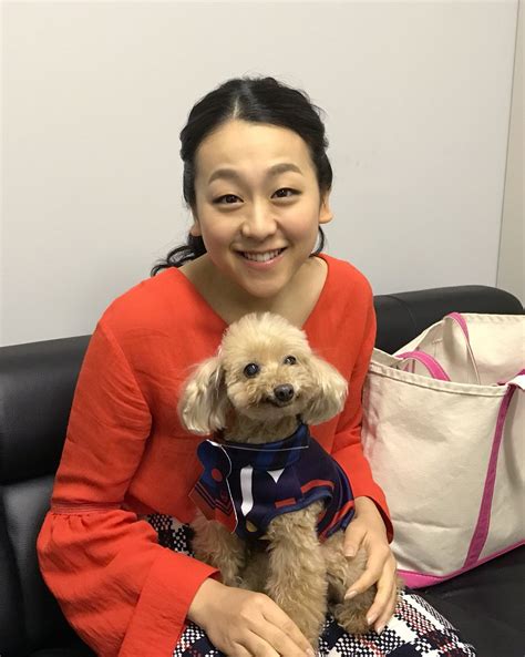 浅田真央 Mao Asada On Instagram「jal ワンワン Jet 沖縄🌺 エアロと一緒に、お客様をお見送りしました😊😊エアロは、13歳になりました ️ Jalジャル愛犬