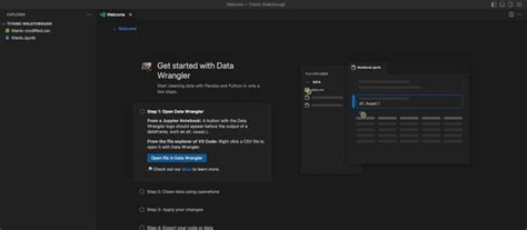 微軟在vs Code Insiders釋出資料準備工具data Wrangler，可簡單生成資料操作python程式碼 Ithome