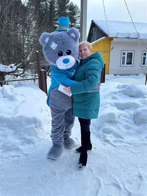 Мишка Юкки поздравил с Днем Рождения Любимую маму и бабушку Татьяну 2025 ВКонтакте