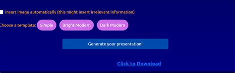 Download Button · Issue 8 · Otahinapowerpoint Generator Python Project · Github