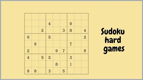 How To Solve Sudoku Hard Full List Includes Very Hard Sudoku