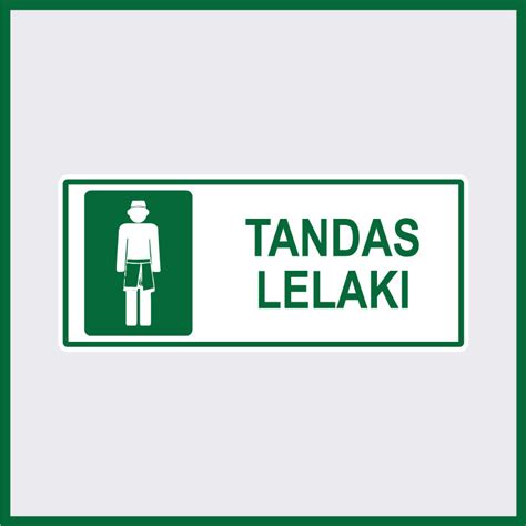 Tanda Akrilik Tanda Surau Surau Lelaki Surau Perempuan Tandas Lelaki Perempuan Tandas
