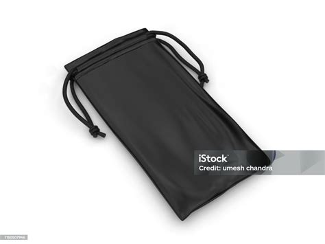 브랜딩 및 모의 업을위한 빈 드로 스트링 파우치 3d 렌더 일러스트레이션 가방에 대한 스톡 사진 및 기타 이미지 가방 먼지 물안경 Istock