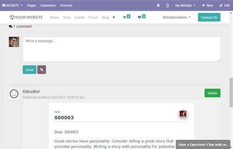 Sending Sales Quotations Odoo Community Edition Book Sales