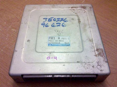 Find 96 Mazda 626 2 0 M T Ecm Id E2t83981m Engine Control Module Fsc1 18 881c In Redding