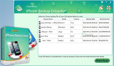 Coolmuster IPhone Backup Extractor Free Download FileCR