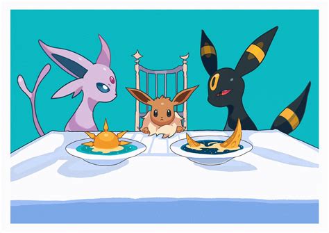 Sylveon And Eevee By Foxlett R Imaginarykanto