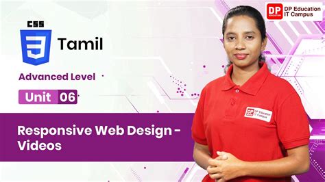 Css Tamil Advanced Level Unit 06 Responsive Web Design Videos