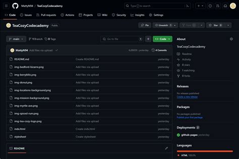Pages Showing Readme File Not Indexhtml Rgithub