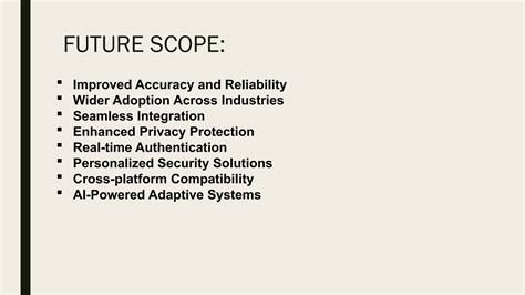 Multimodal Biometrics For High Security Application Pptx