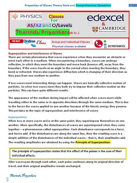 Superposition And Interference Of Waves As Physics 221228 152438