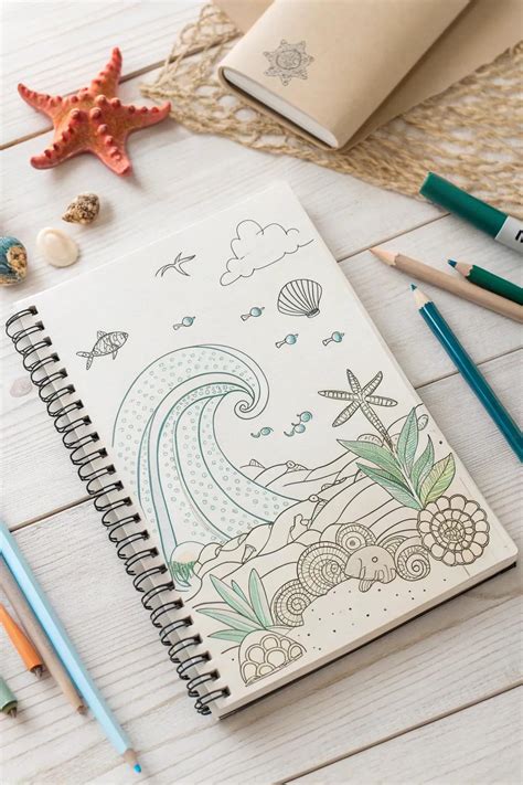 15 Creative Notebook Drawing Ideas To Try Moss And Twine