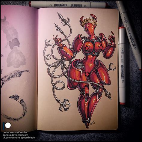 Sketchbook Automaton NORA SFW By Candra Hentai Foundry