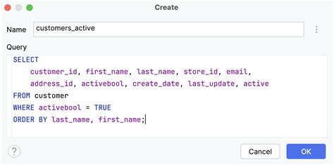 Store Your Queries Datagrip Documentation