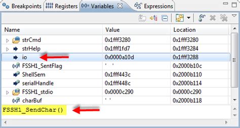 Eclipse Debugging With Strings MCU On Eclipse