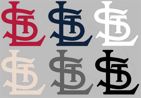 St Louis Cardinals Retro Throwback 1940s 1950s Vinyl Logo Decal